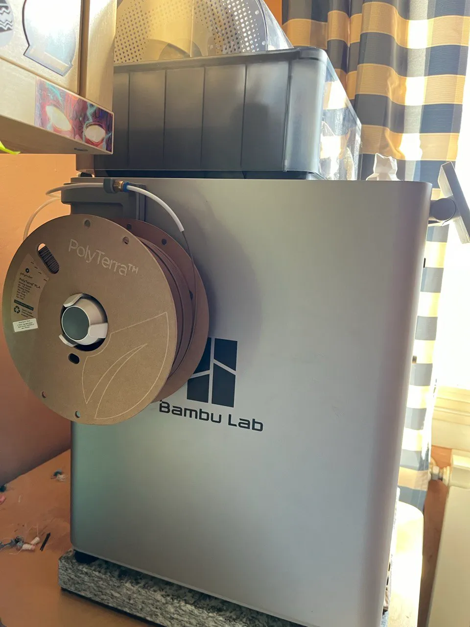 AMS Lite Side Spool Holder for Bambu Lab X1/P1S Remixed by 3Dbacon ...