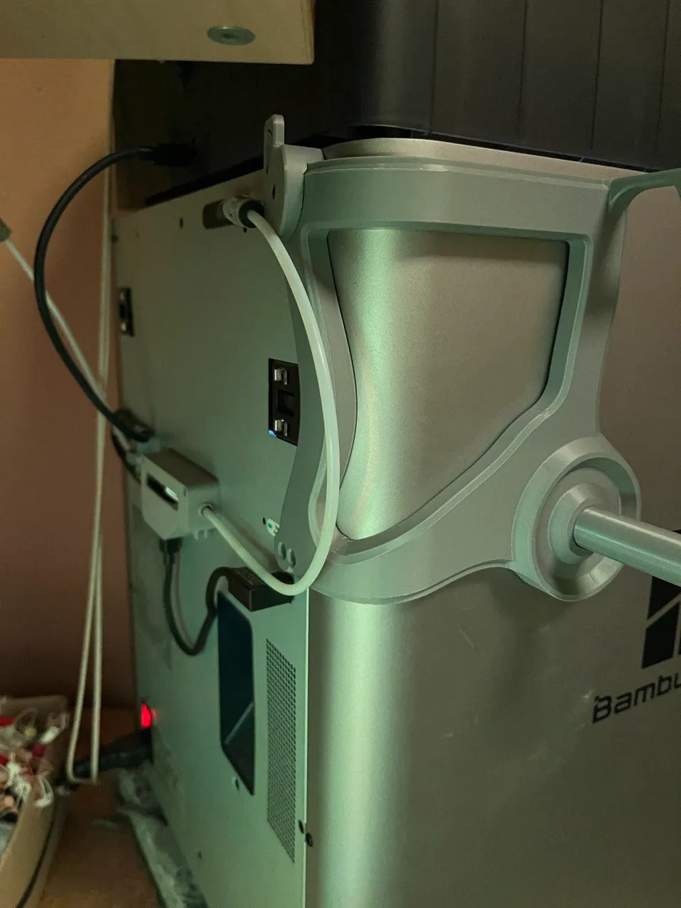 AMS Lite Spool Holder for Bambu Lab X1/P1S - Improved screw fit - Side ...