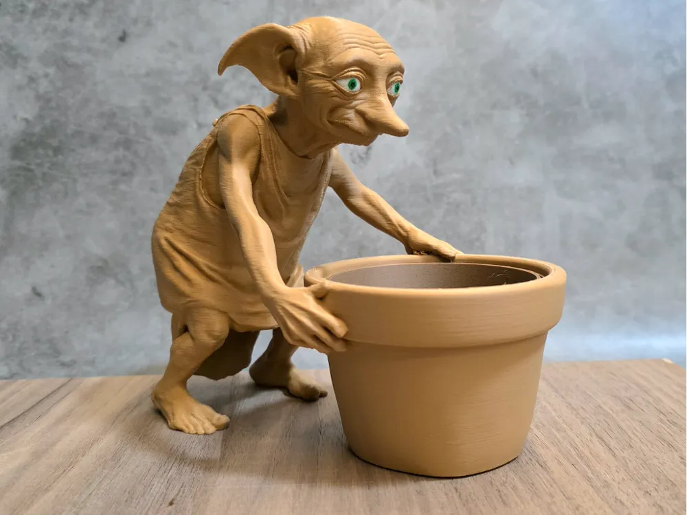 Dobby Planter Pot - Free 3D Print Model - MakerWorld