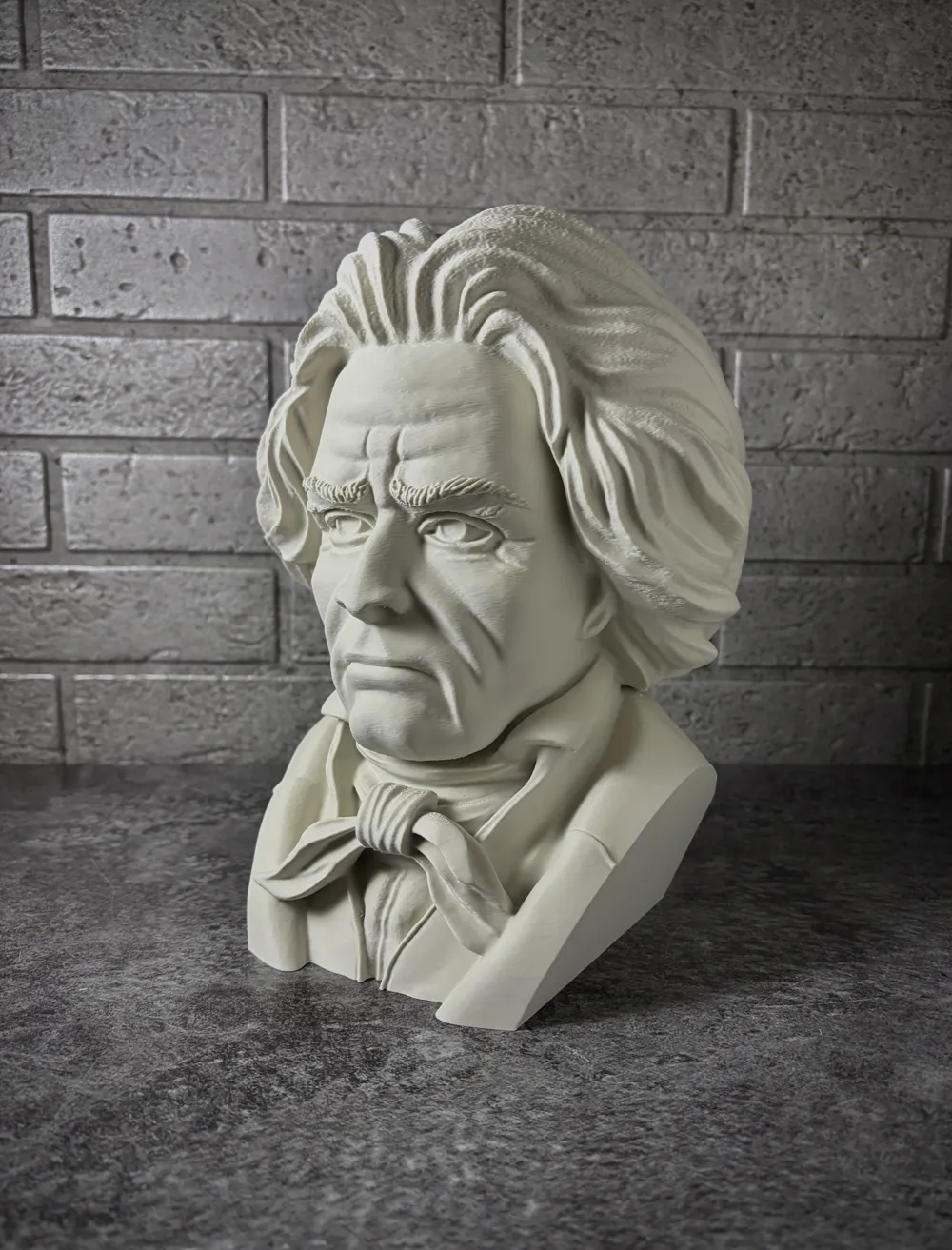 Ludwig van Beethoven - Bust - Free 3D Print Model - MakerWorld