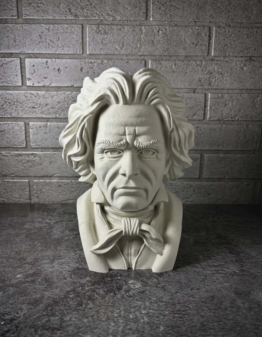 Ludwig van Beethoven - Bust - Free 3D Print Model - MakerWorld