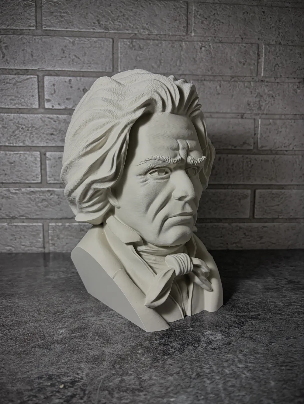 Ludwig van Beethoven - Bust - Free 3D Print Model - MakerWorld