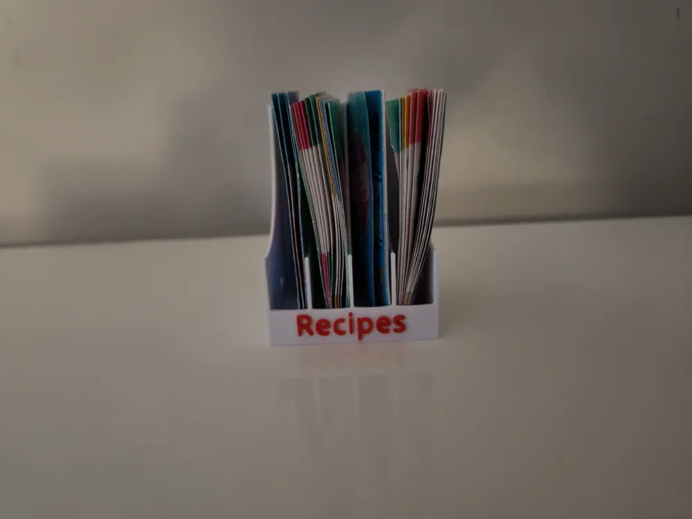 Make it Mini Miniverse Recipe holder by DiddlyBuilds MakerWorld ...