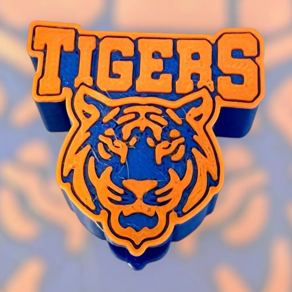 Tigers 10mm Straw Topper - Free 3D Print Model - MakerWorld
