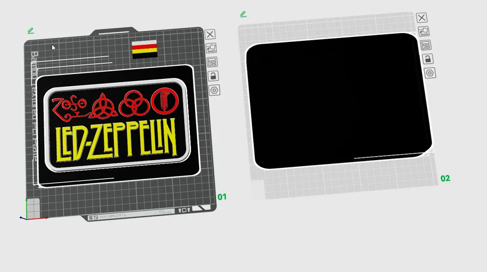 LED-Zeppelin LED-LightBox by Freakybo - MakerWorld