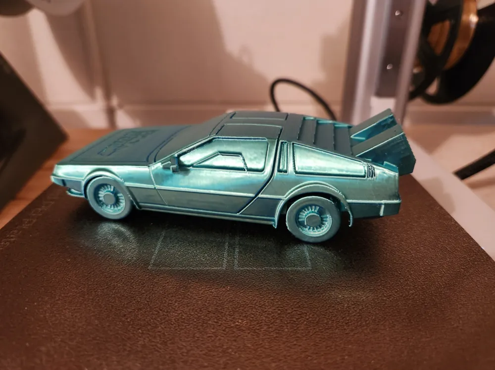 DeLorean Back To The Future - Free 3D Print Model - MakerWorld