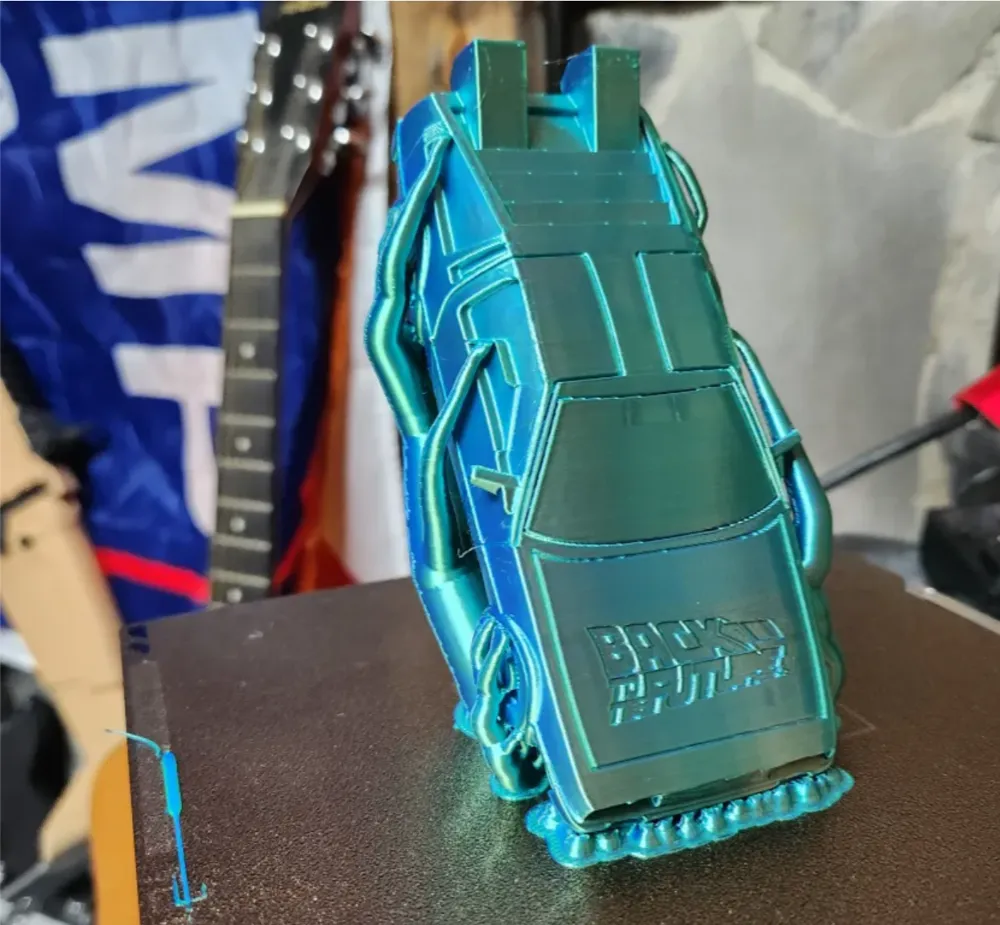 DeLorean Back To The Future - Free 3D Print Model - MakerWorld