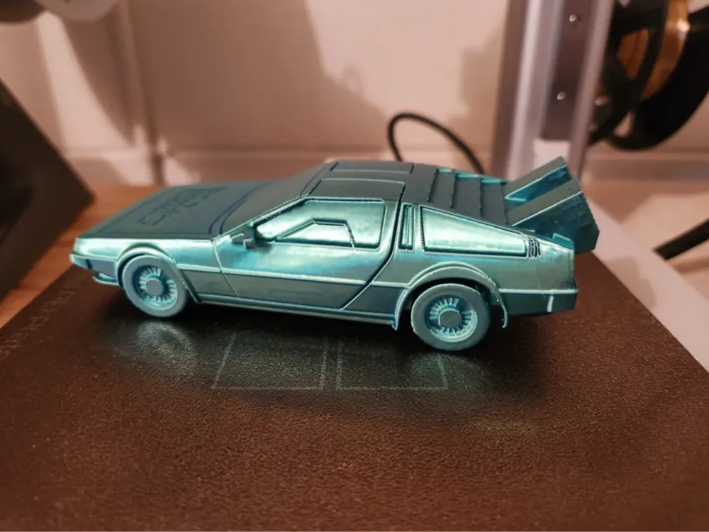 DeLorean Back To The Future - Free 3D Print Model - MakerWorld