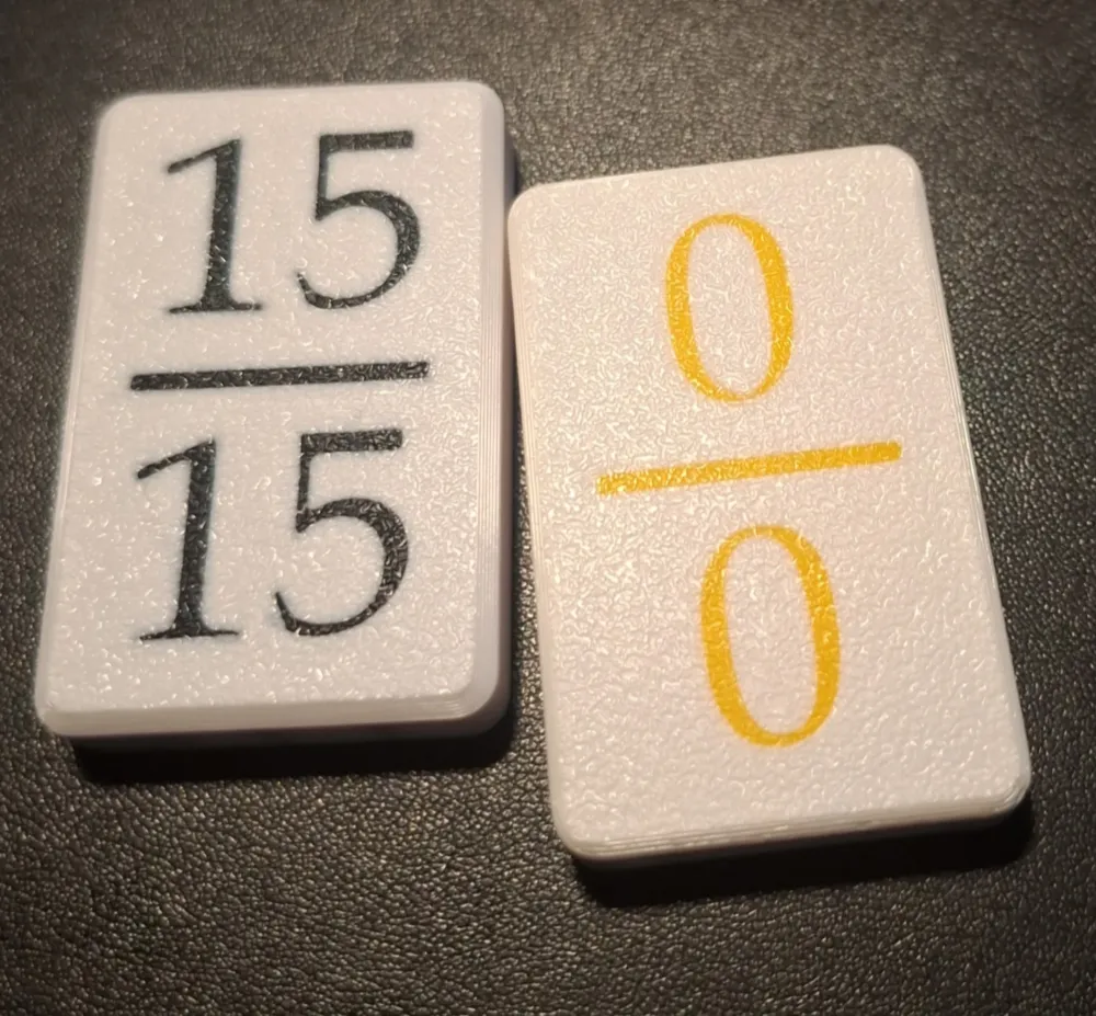 Domino Mexican Train Tiles by Chris82ak - MakerWorld