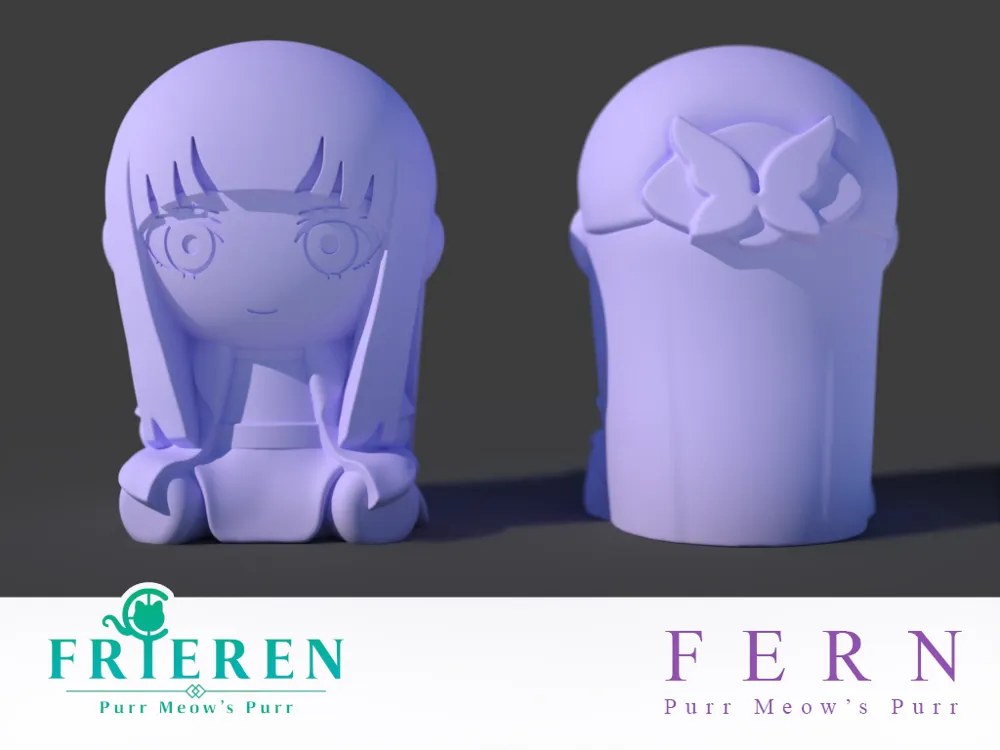 Fern Chibi Figure - ファアン by Gatto - MakerWorld