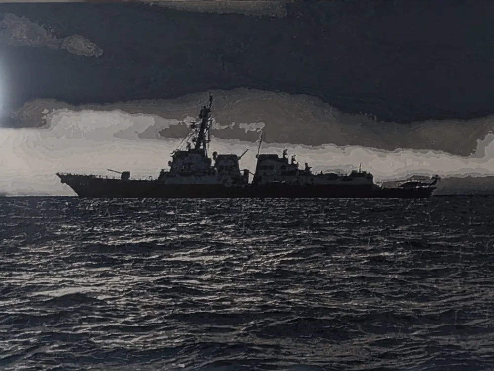 US Navy Destroyer (DDG-101) Gridley hueforge by eDub87 MakerWorld ...