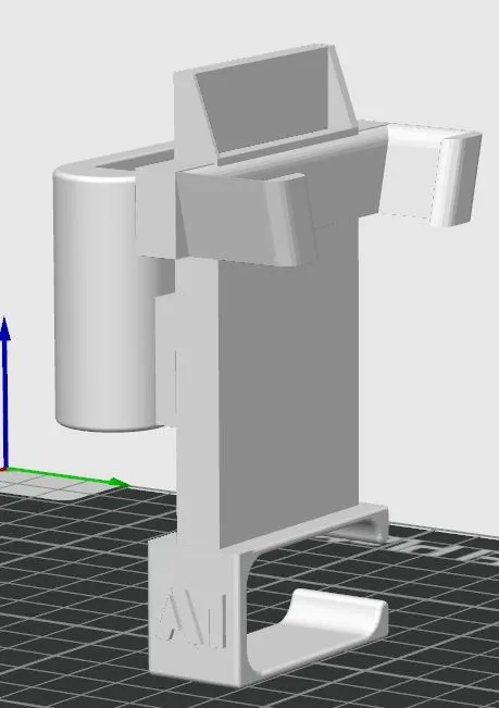 A1 Bambu Scraper and snips tool holder Remixed by thomasohalloran ...