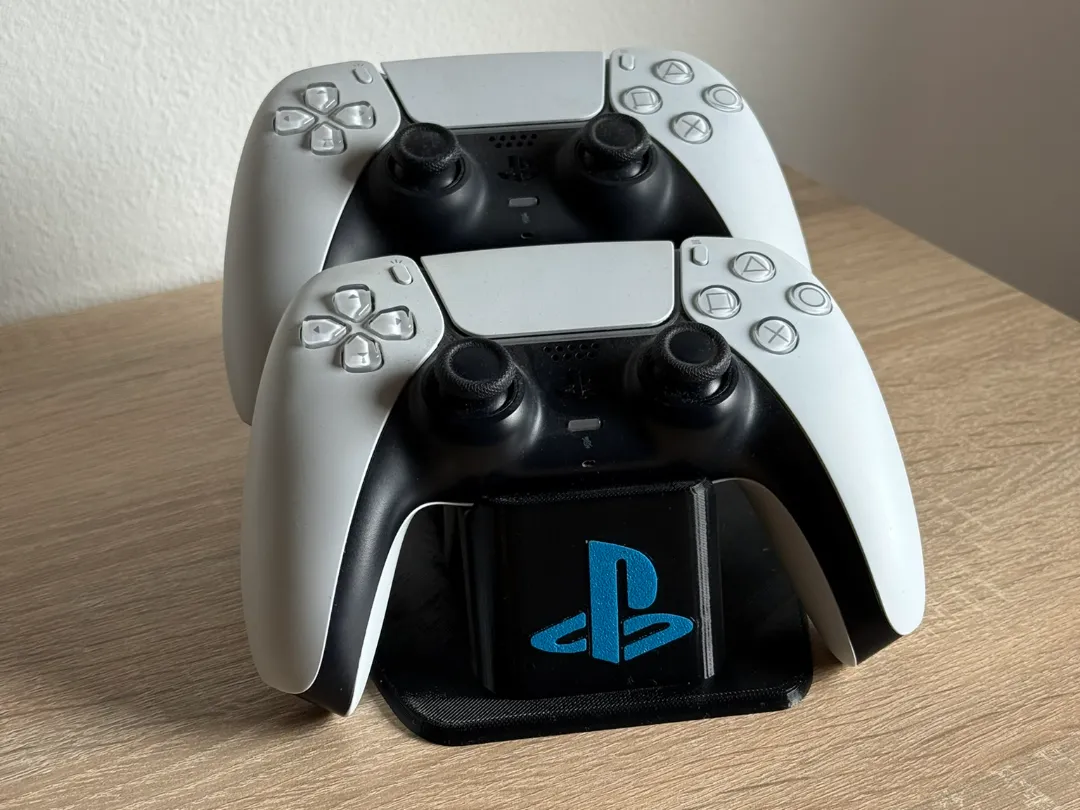 PS5 Controller Stand NO AMS! - Free 3D Print Model - MakerWorld