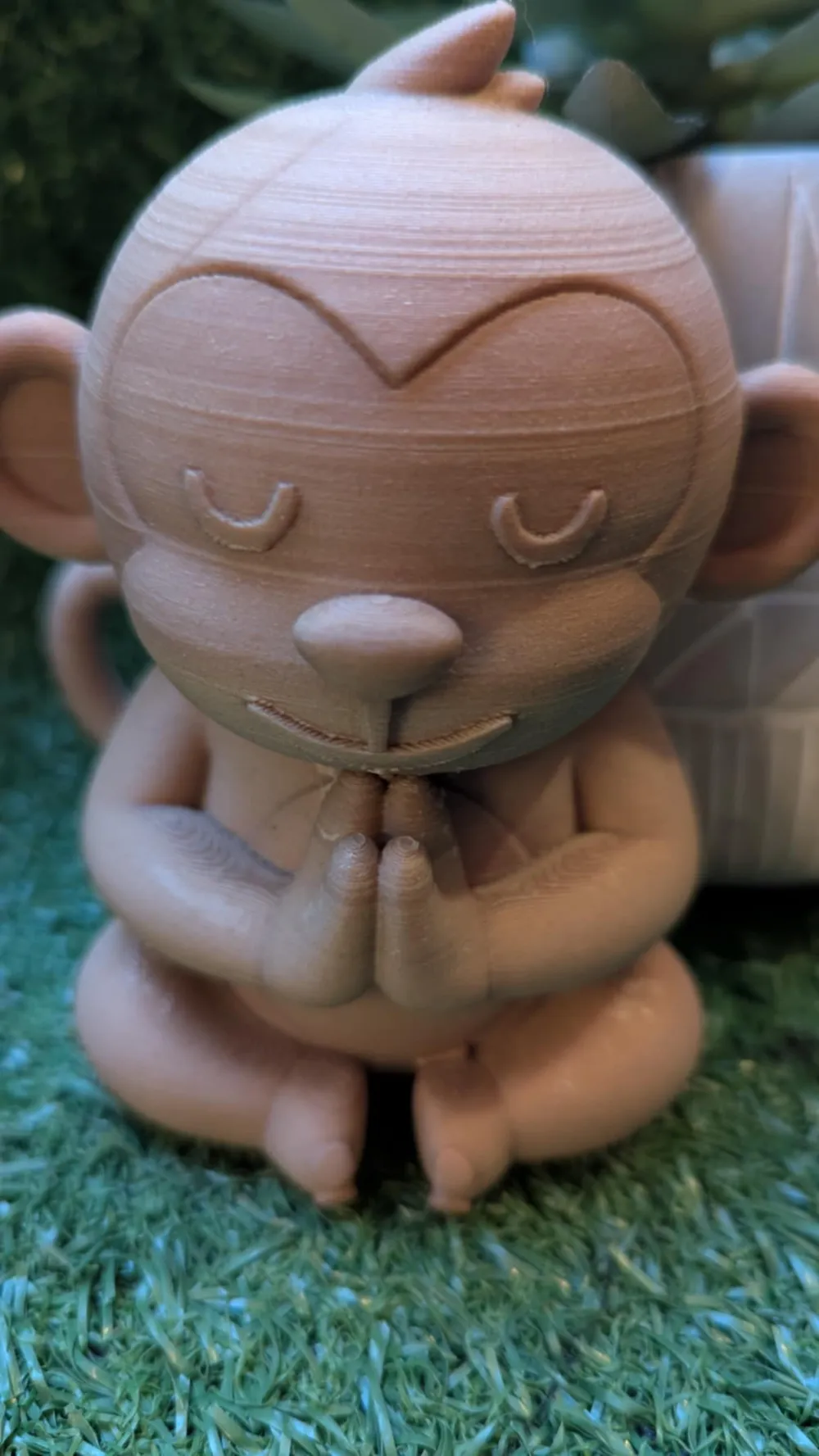 Zen Praying Buddha Monkey by Sammiibb MakerWorld: Download Free 3D Models