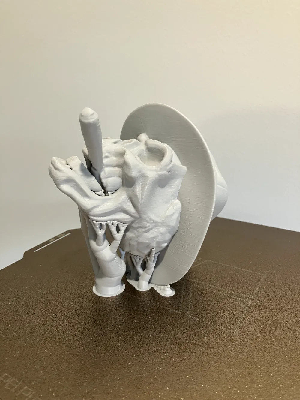 Skull with Hat & Smoking by A*i*m*e*e* - MakerWorld