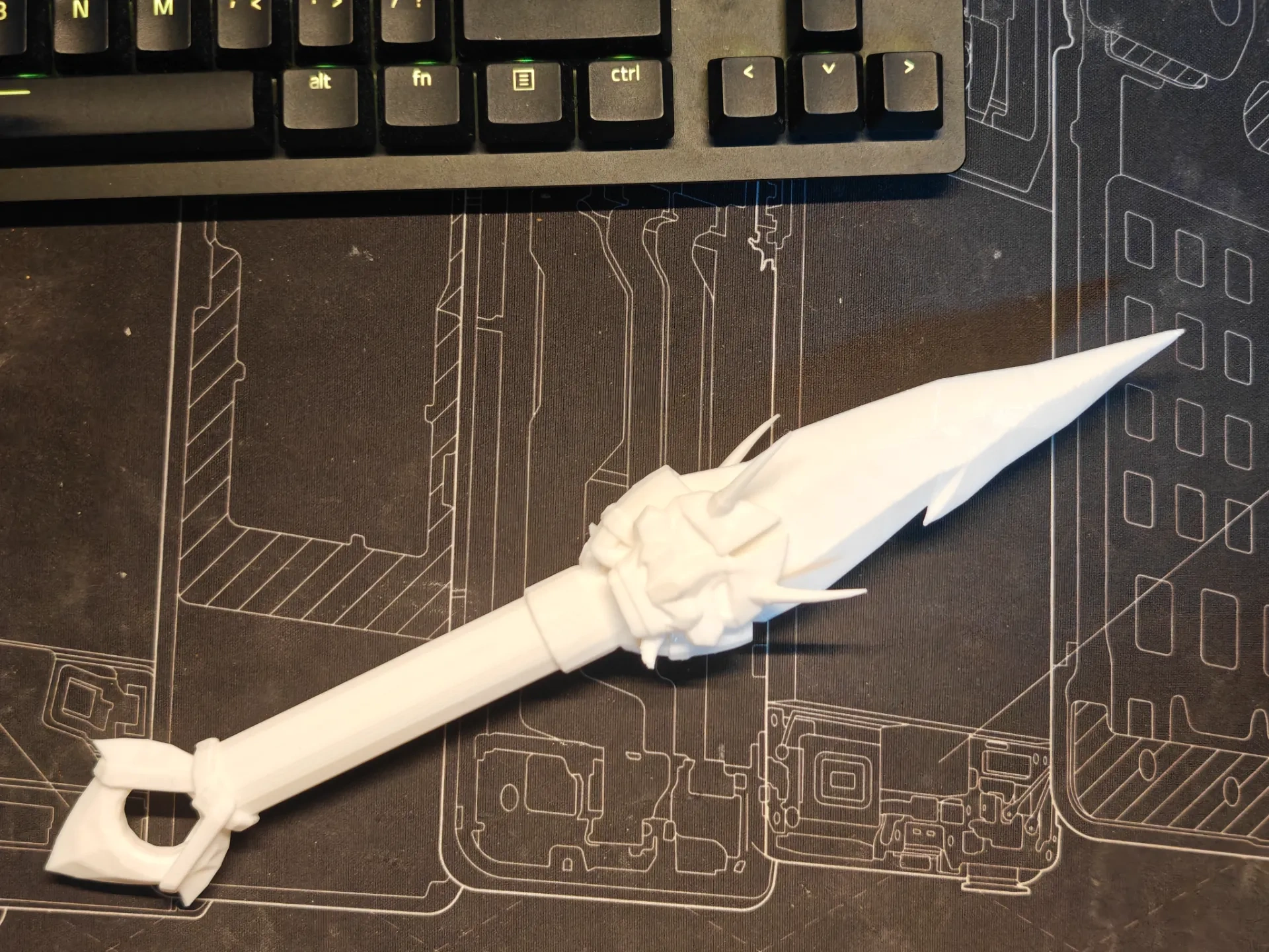 Overwatch_Kiriko_Oni_Kunai by FruitJellies - MakerWorld