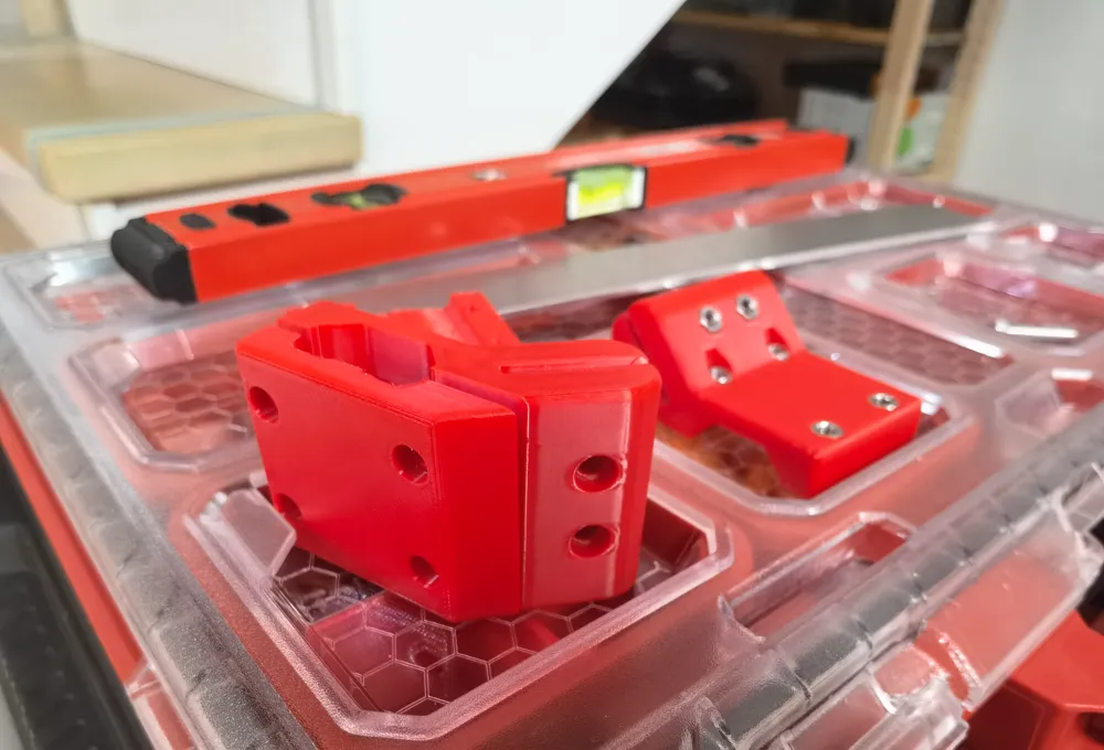 Milwaukee Packout Rail Bracket 1.0 Remixed by CommenProject MakerWorld ...