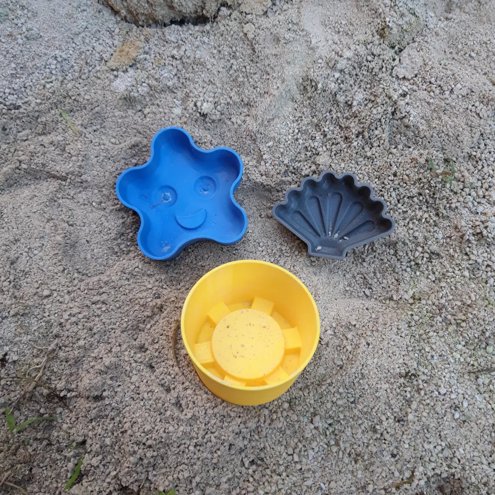 Beach sand play set - Free 3D Print Model - MakerWorld