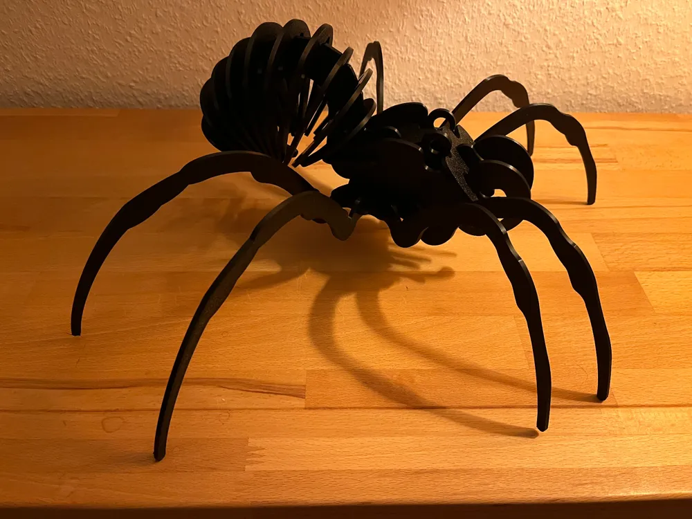 Spider 3D Puzzle by Scubafan - MakerWorld