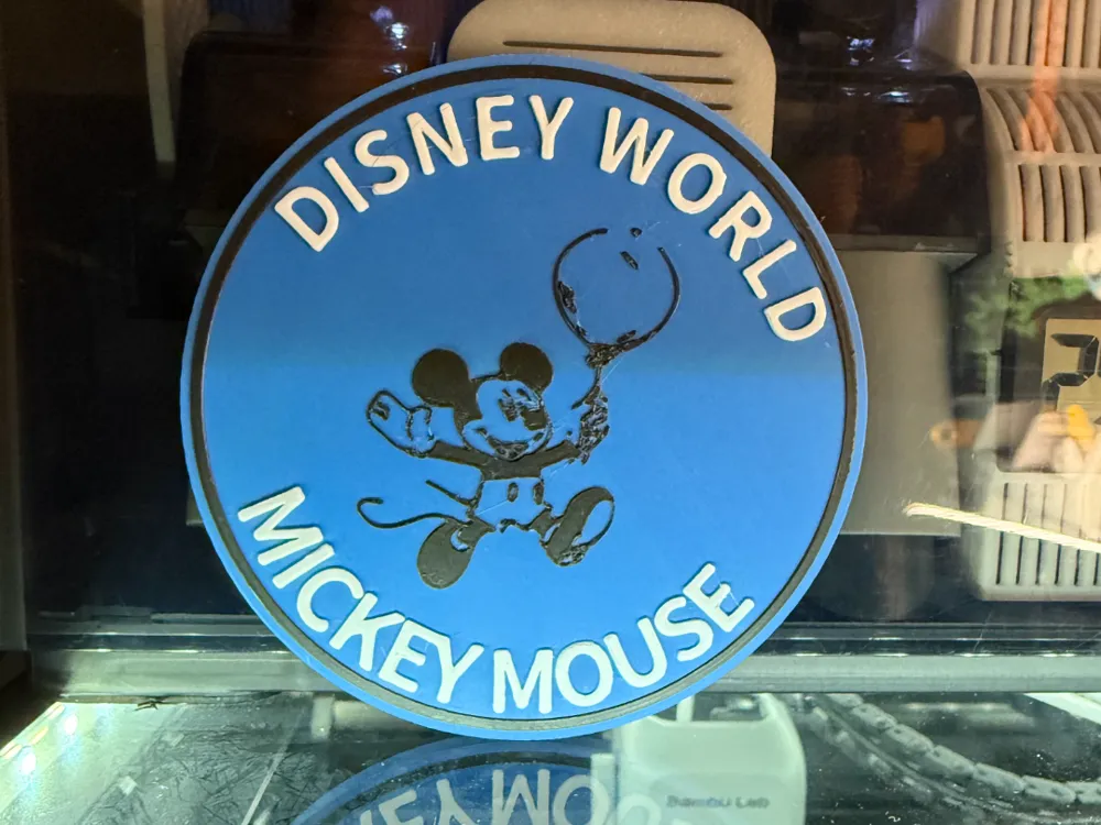 MICKEY MOUSE COASTER by 3Dprinting4fun - MakerWorld