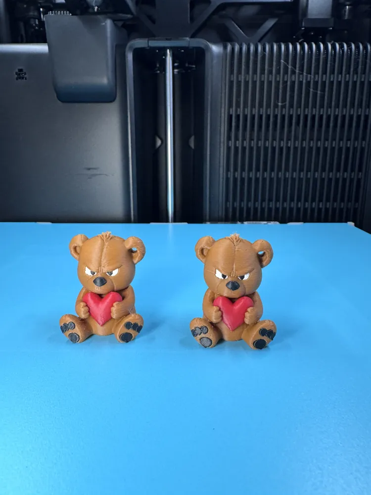 The Valentine's Day Grumpy Bear - Free 3D Print Model - MakerWorld