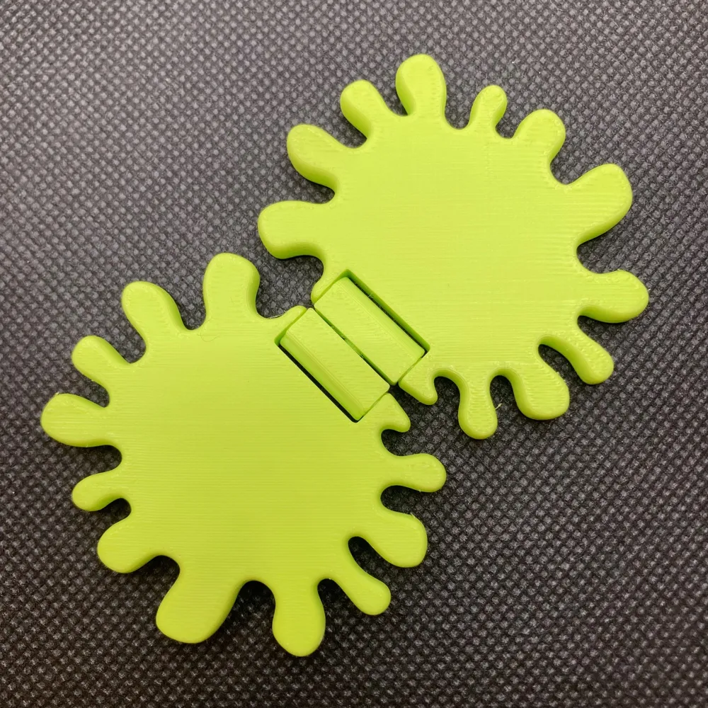 Splat! the Slider + Flip Fidget => Print in Place - Free 3D Print Model ...