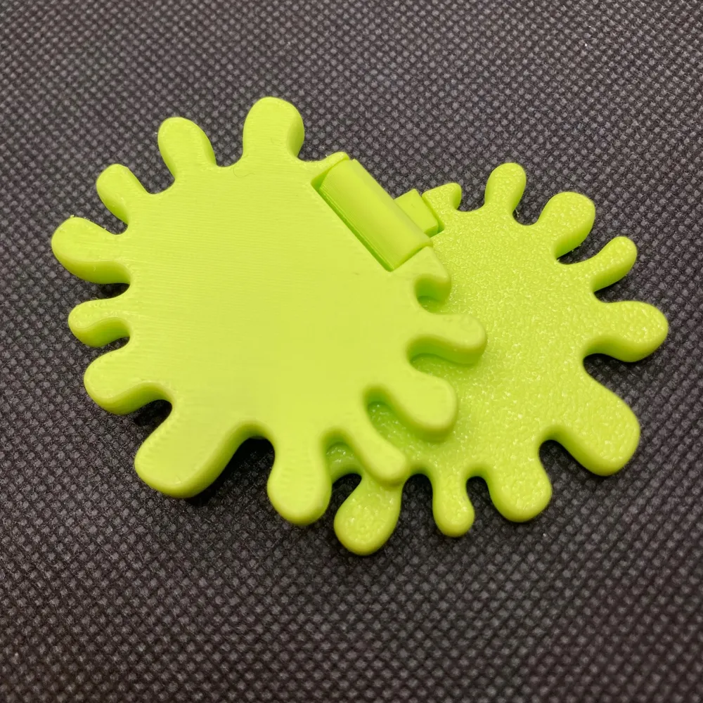Splat! the Slider + Flip Fidget => Print in Place - Free 3D Print Model ...