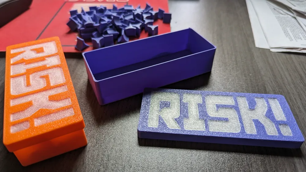 RISK troop storage box. by Stick Man - MakerWorld