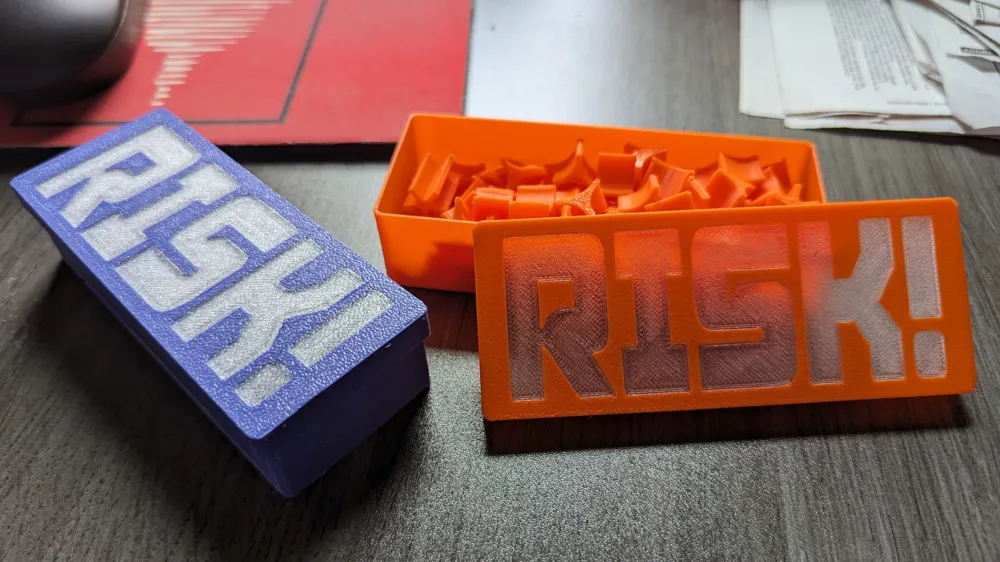 RISK troop storage box. by Stick Man - MakerWorld