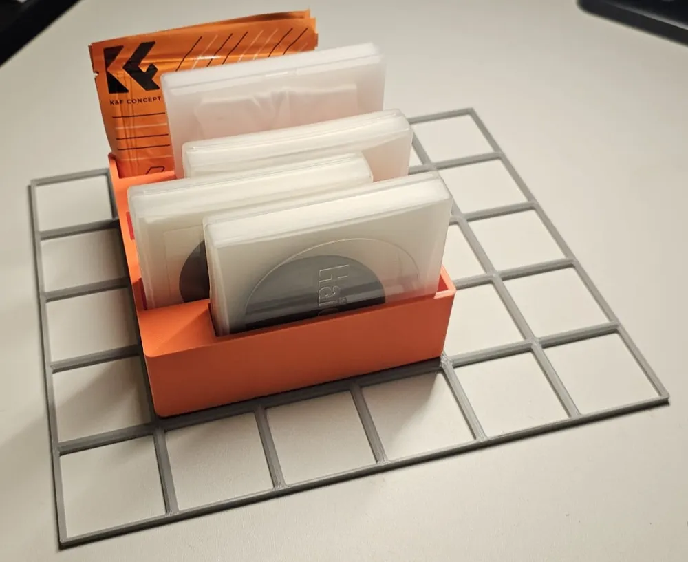 Gridfinity Storage for Camera Filters 6 Compartments 3x3 by DerHerman ...