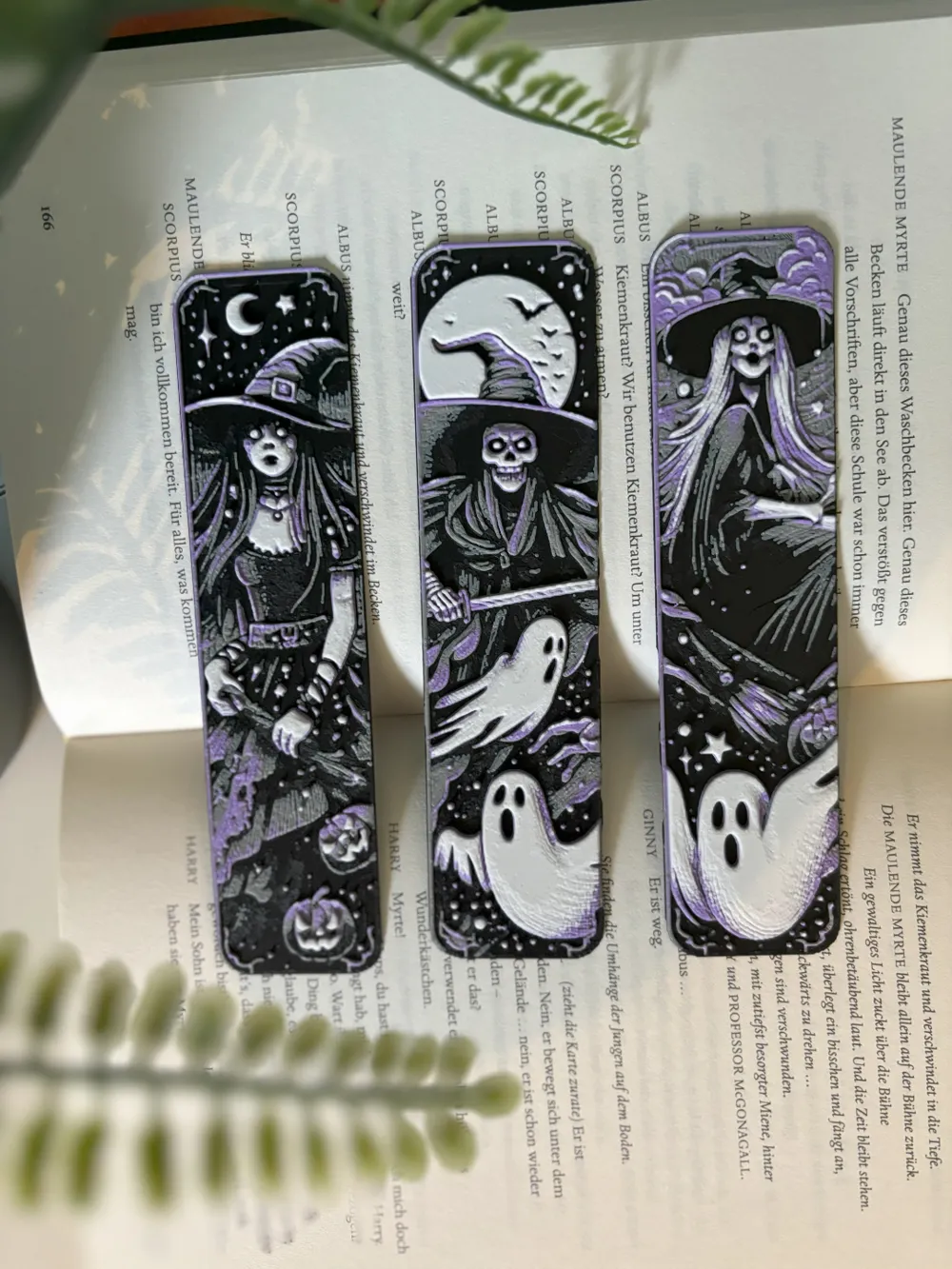 Halloween - Witches Bookmark set by GravityJD MakerWorld: Download Free ...