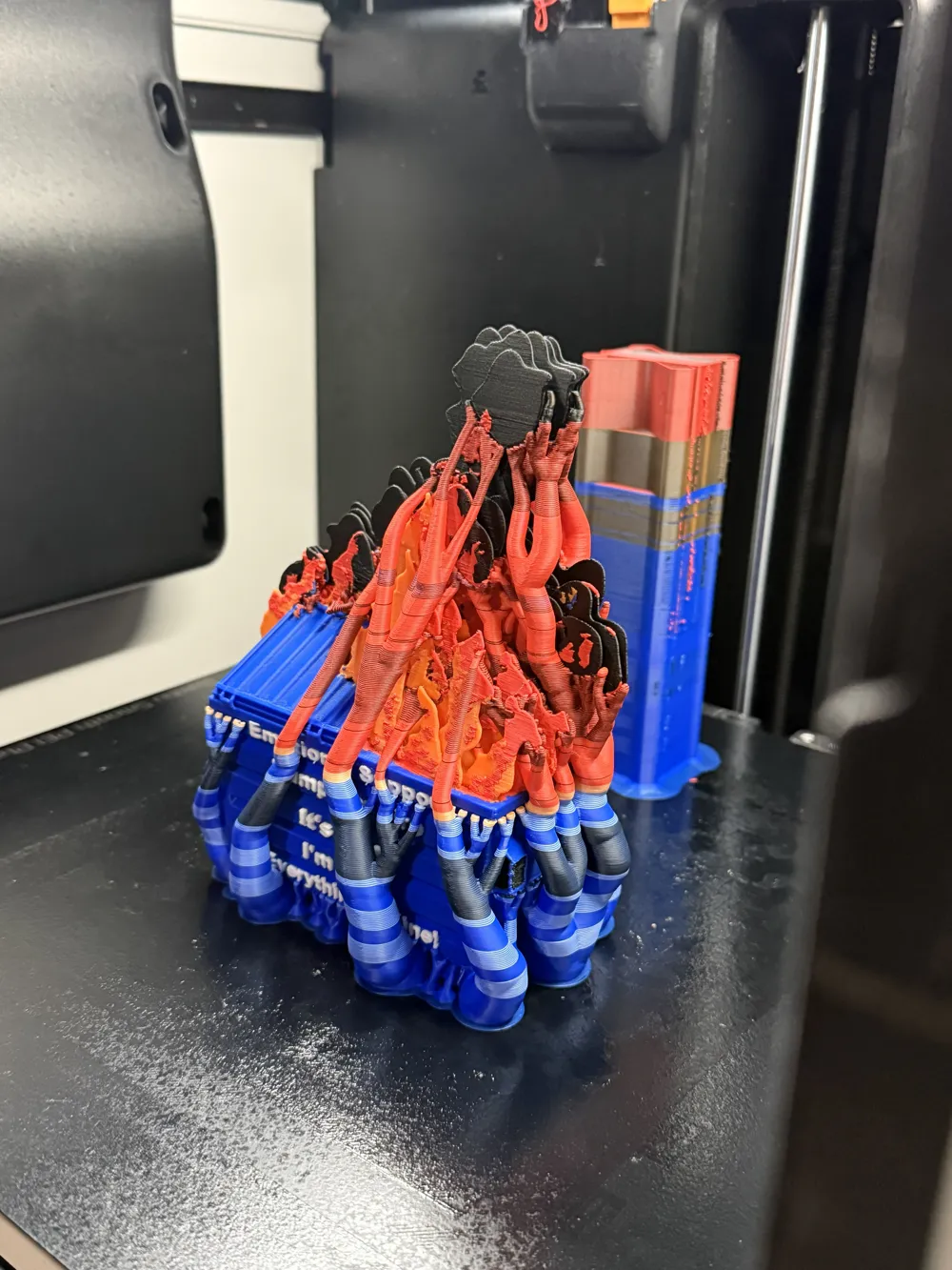 Emotional Support Dumpster Fire: 1/7 Scale - Free 3D Print Model ...