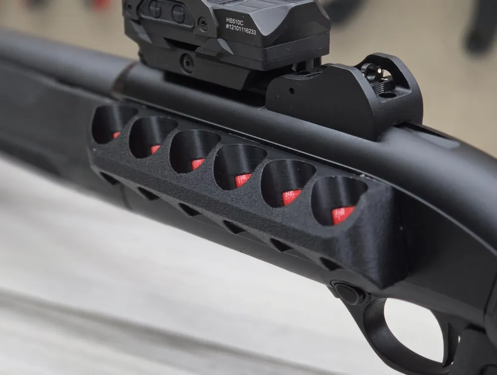 Shotgun Side Saddle - Free 3D Print Model - MakerWorld