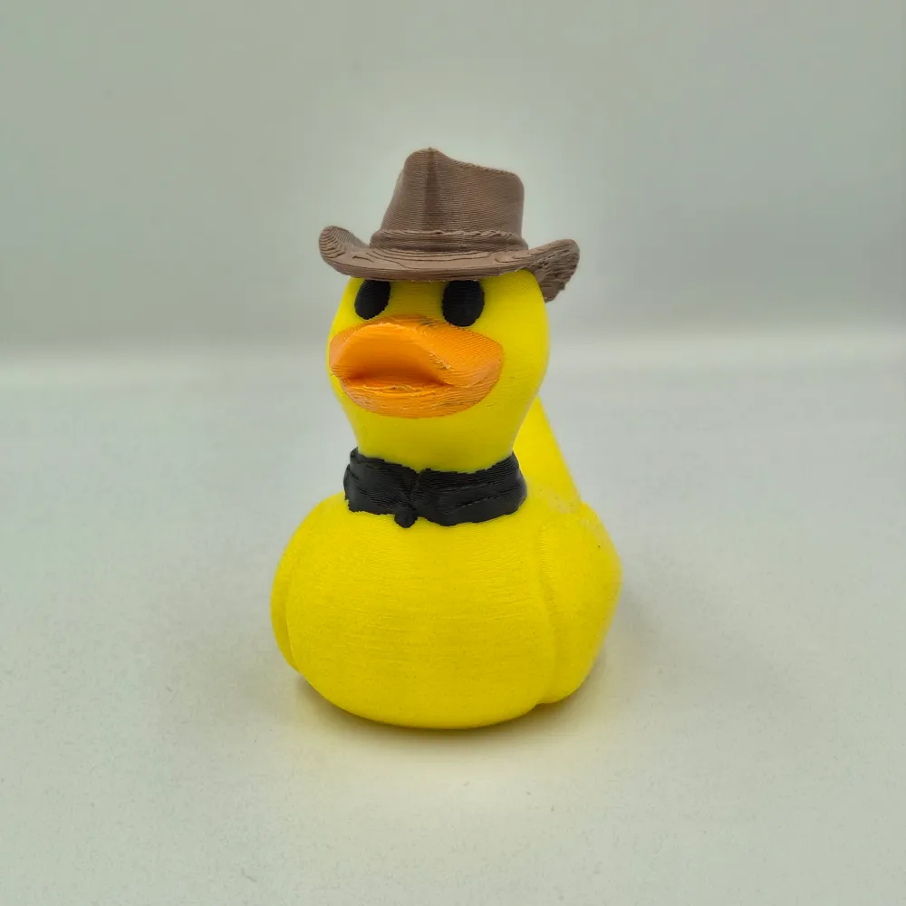 Cowboy Duck - Free 3D Print Model - MakerWorld