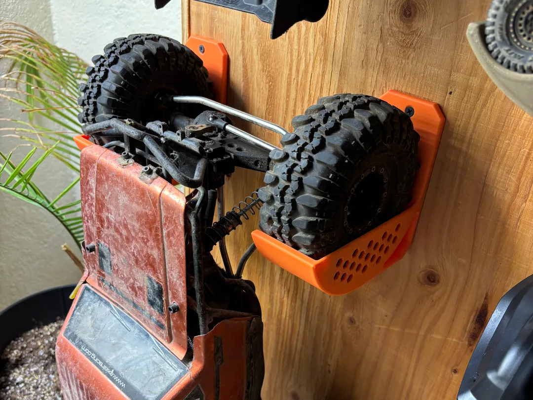 RC Car Wall Mount - Multiple Sizes! - Free 3D Print Model - MakerWorld