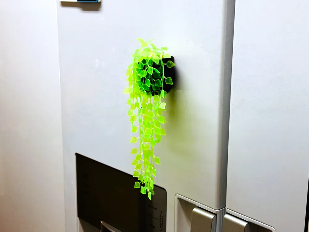 Vine Creeper Plant - Magnetic version - Free 3D Print Model - MakerWorld