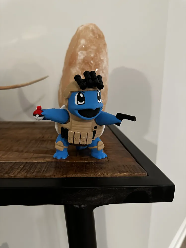 tactical squirtle by 1994df - MakerWorld
