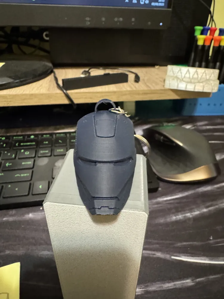 Ironman helmet head keychain - Free 3D Print Model - MakerWorld