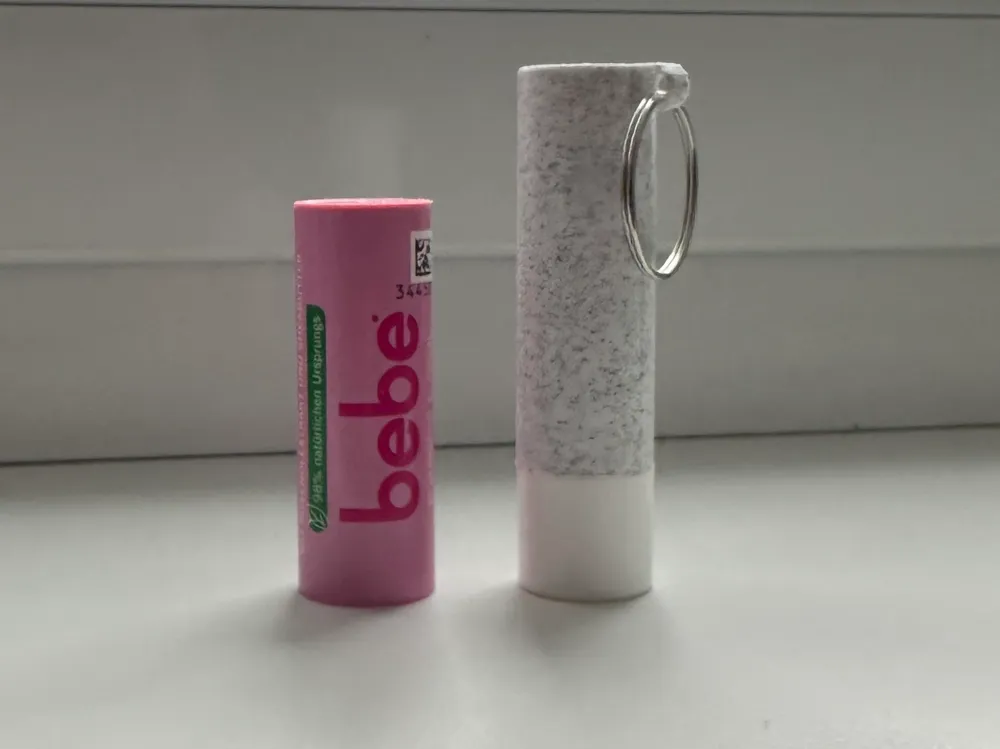 Lip Balm Keyring Upgrade (Labello Keyring) - Free 3D Print Model ...