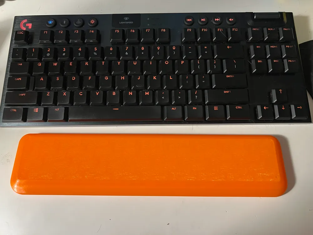 Keyboard Wrist Rest by TurtleTech Creations - MakerWorld