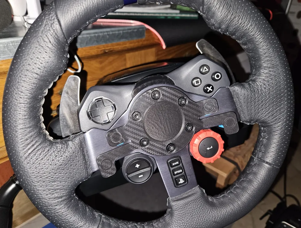 Button Cover for Logitech G29 / G923 steering wheel by Oneshotblu ...