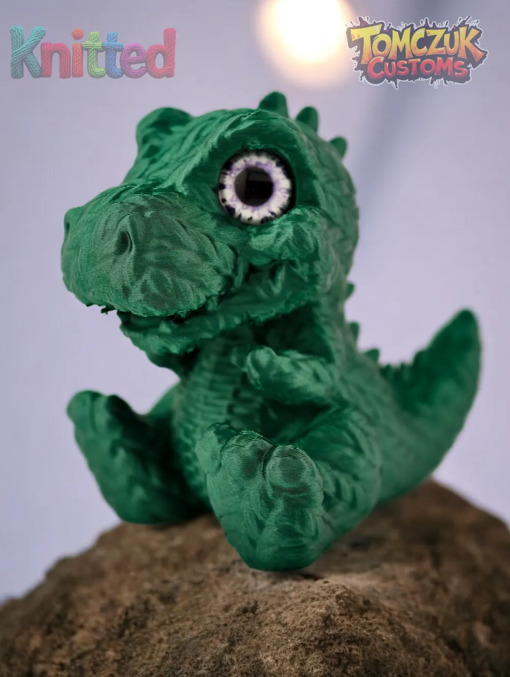 Knitted T-Rex by TomczukCustoms MakerWorld: Download Free 3D Models