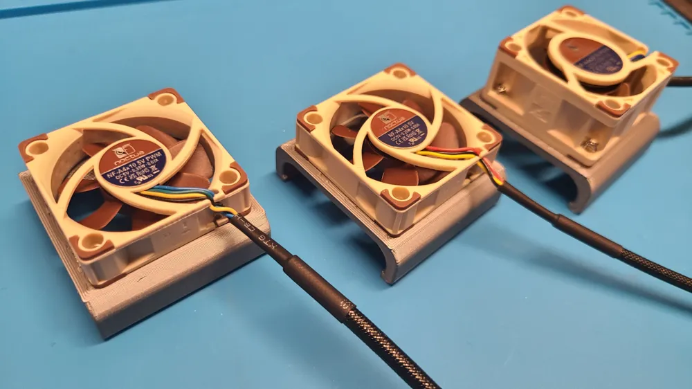 A1 40mm Fan Mount Clip (Exhaust / Intake) - Free 3D Print Model ...