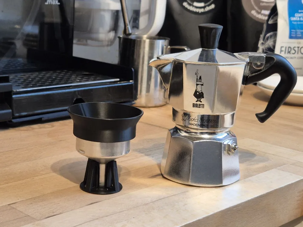 Funnel and Stand for a Single-Serve Bialetti Mokka Express by ...