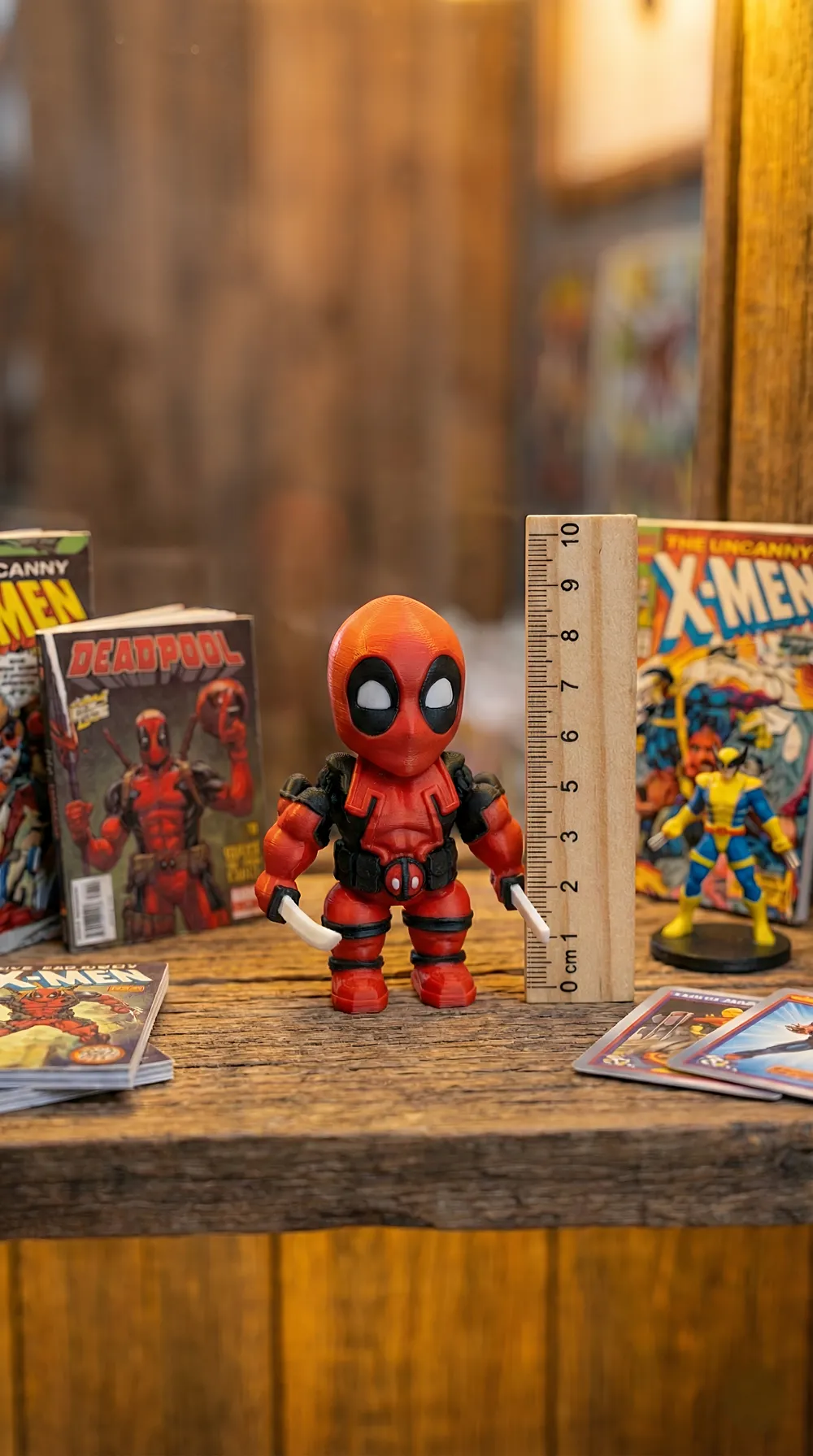 Llavero de Deadpool (Flexible) - Modelo de impresión 3D gratuito ...