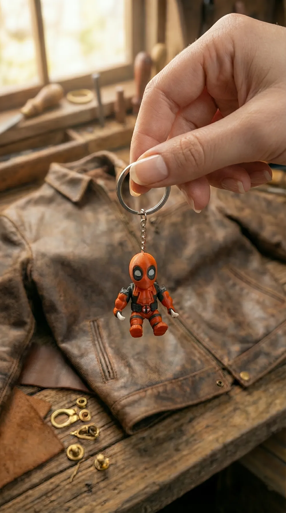 Llavero de Deadpool (Flexible) - Modelo de impresión 3D gratuito ...