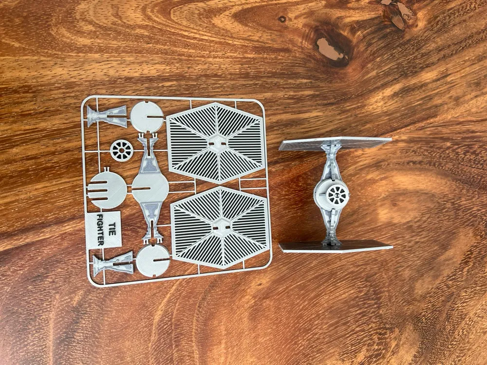 Tie Fighter kit card by angrelou MakerWorld: Download Free 3D Models