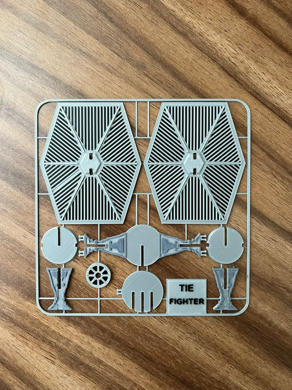 Tie Fighter kit card by angrelou MakerWorld: Download Free 3D Models