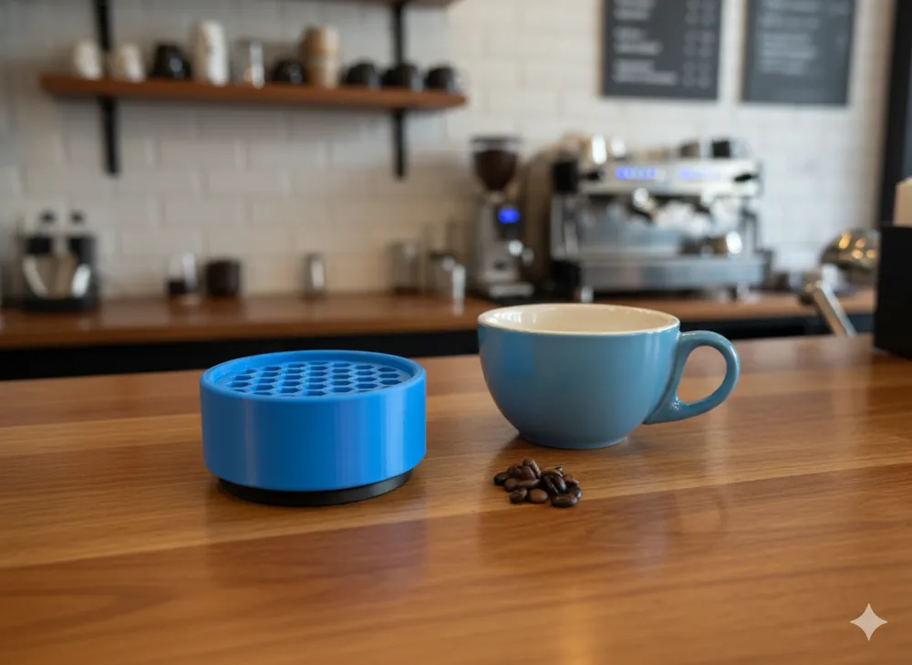 Adjustable Espresso Cup Riser V2 - Free 3D Print Model - MakerWorld