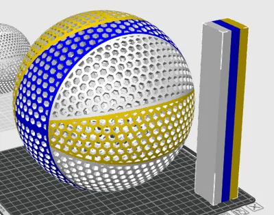 Airless Beach Volleyball by Eronium MakerWorld: Download Free 3D Models